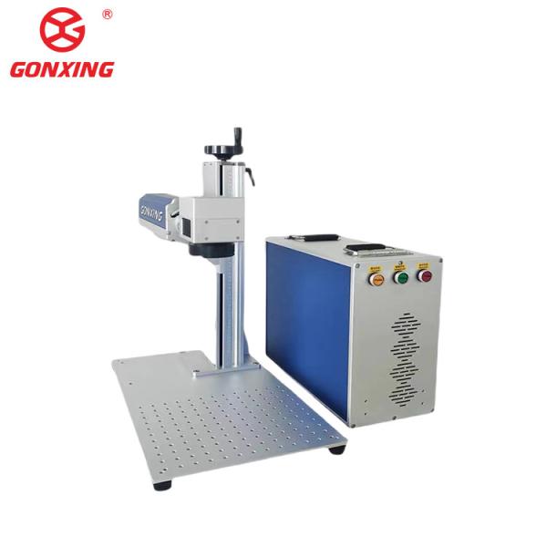 Quality Air-cooled Design 20W 30W Portable Desktop Fiber Laser Marking Machines for for sale