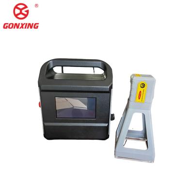 China 30KHz-100KHz Frequência de pulso Máquina portátil de marcação a laser de fibra de JPT Mopa para gravação de alumínio e aço inoxidável à venda