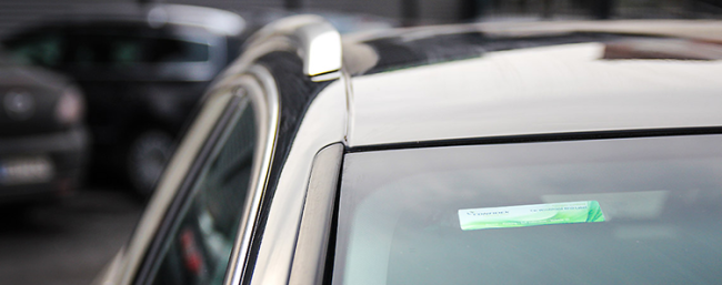 EPC Class 1 Gen 2 rfid windshield stickers label