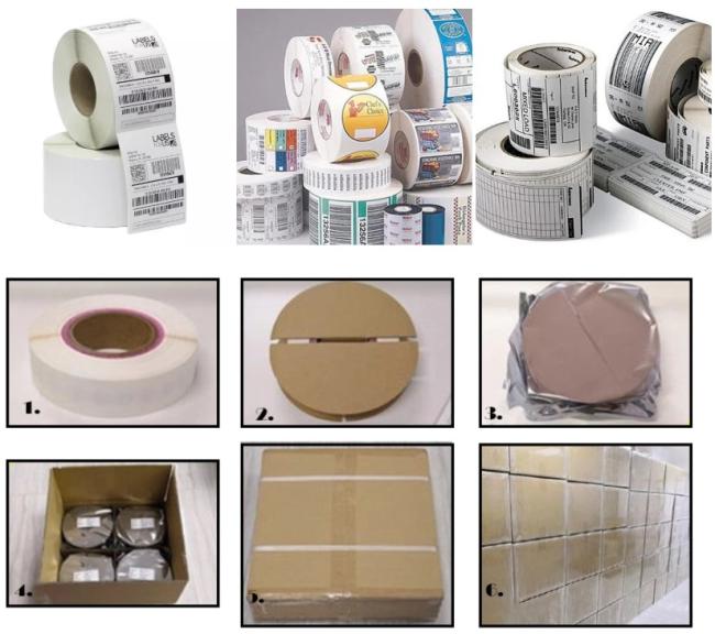 EPC Class 1 Gen 2 rfid windshield stickers label