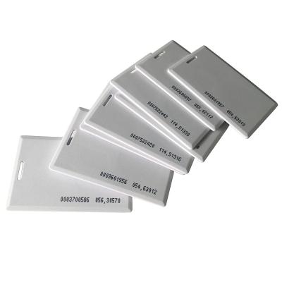 Cina 18 cifre 125KHz EM4200 TK4100 1.8mm RFID Carta spessa di conchiglia RFID LF in vendita