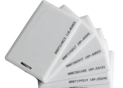 Cina 1.8mm 13,56MHZ RFID PVC Fudan M1 F08 MI-FARE Chip Proximity Clamshell Card in vendita