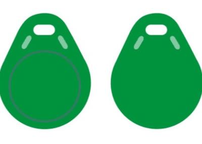 Cina 13.56Mhz NFC Key Ring Tag Smart RFID Keychain NFC215 Keyfob Epoxy in vendita