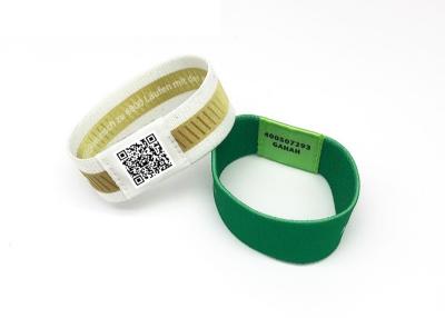 Cina 125Khz 13.56Mhz NFC UHF Elastico Stretch RFID Woven Wristband Per sport ed eventi in vendita