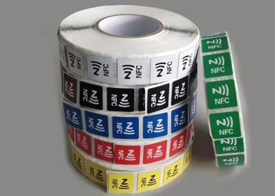 Cina ISO14443A Tag RFID 13.56Mhz MI-FARE Classic 1k Fudan Chip RFID NFC Adesivo a prova di manomissione in vendita