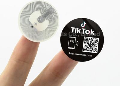 中国 コーティングされたRFIDステッカーロール NFC 30mm ICO-DE Sli MI-FARE Classic 1K Fudan F08 ラベル 販売のため
