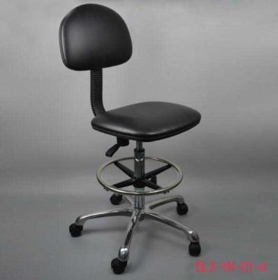 Cina Panchetti ergonomici del laboratorio dell'anti sedia statica di cuoio dell'unità di elaborazione per stanza pulita in vendita