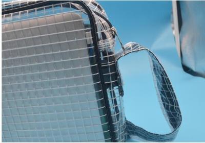 Cina Chiara anti borsa statica della chiusura lampo del locale senza polvere del PVC per l'ingegnere in vendita