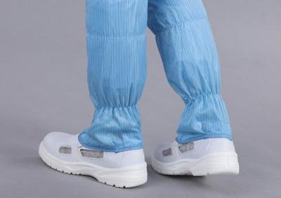 Cina Solo anti gruppo di lavoro statico antipolvere blu quattro Mesh Long Booties delle scarpe del PVC in vendita