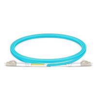 China Multimode LC To LC Fiber Patch Cables With LSZH Jacket Material And 8 Cable Strands for sale