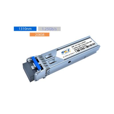 China 1.25G SFP 3.3V Compact SFP Optical Module For Industrial Data Transmission for sale
