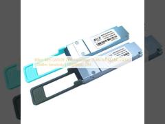 80 km BIDI QSFP28 ZR4 Transceptor LAN WDM EML+SOA -28dBm Sensibilidade 100GBASE-ZR4