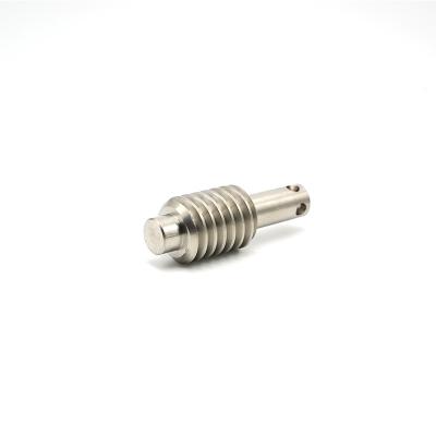 China Low Maintenance Custom Worm Shaft Utilizing Oil Bath Or Grease Lubrication Optimized for Operation and Long Service Life for sale