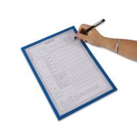 China Reusable A4 Wall Document Holder File Display Frame Writable for sale