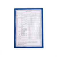 China Reusable A4 Wall Document Holder File Display Frame Writable for sale