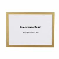 China Whiteboard Cabinet Magnetic A4 Display Frames With Wide Frame for sale