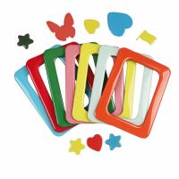 China Custom Design Magnetic Photo Frames Printable Epoxy Picture Frame for sale