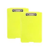 China Writable Plastic A4 Document Box Transparent Storage Box Silk Printed 24x35cm for sale