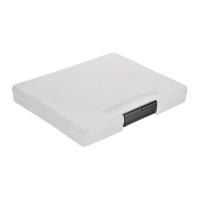 China Durable Portable Clipboard Storage Box Case For A4 Document Office Filing Boxes for sale
