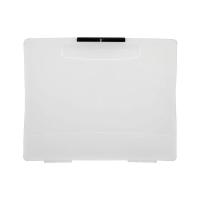 China Durable Portable Clipboard Storage Box Case For A4 Document Office Filing Boxes for sale