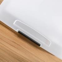 China Durable Portable Clipboard Storage Box Case For A4 Document Office Filing Boxes for sale