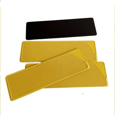 China Porta-etiquetas magnéticas de plástico PVC para armários de arquivo e prateleiras à venda