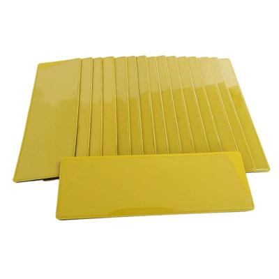 China Porta-etiquetas magnéticas de plástico PVC para armários de arquivo e prateleiras à venda