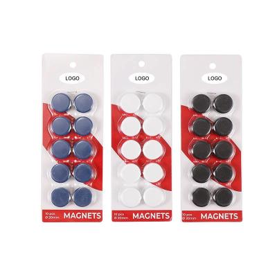 Cina Magneti rotondi colorati senza slittamento del pulsante magnetico della lavagna OEM in vendita