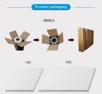 China Printable TPE Removable Material Roll Erasable Whiteboard Sheet Roll for sale