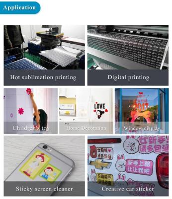 China Afdrukbare rol van verwijderbaar TPE-materiaal Uitwisbare rol whiteboard-vel Te koop