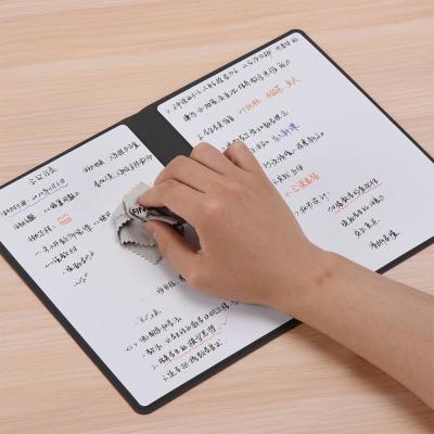 中国 カバーが付いている注文のホワイトボードのノートの磁気乾燥した消去のメモ帳 販売のため