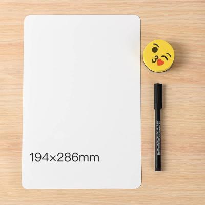 Cina Lavagna magnetica rimovibile riutilizzabile per notebook A4 Lavagna a secco in vendita