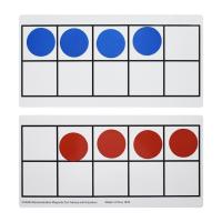 China Custom Size Magnetic Learning Set Magnetic Stickers Tear Proof for sale