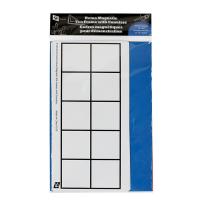 China Custom Size Magnetic Learning Set Magnetic Stickers Tear Proof for sale