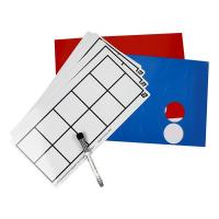 China Custom Size Magnetic Learning Set Magnetic Stickers Tear Proof for sale