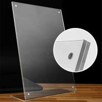 China Clear Magnetic Tabletop Photo Frames Lightweight Drop Resistant for sale