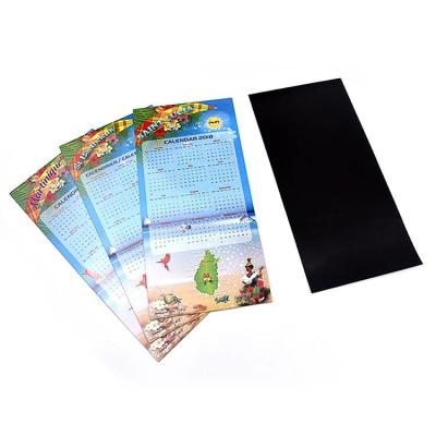 Cina Calendario magnetico da frigorifero scrivibile Souvenir flessibile con design conciso in vendita