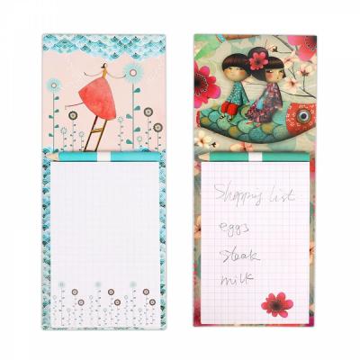 Cina Blocco note magnetico riutilizzabile per frigorifero con penna Design personalizzato ISO in vendita