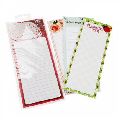 Cina Blocco note magnetico riutilizzabile per frigorifero con penna Design personalizzato ISO in vendita