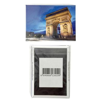 Cina Calamite pubblicitarie personalizzate stampabili offset souvenir magnetici con foto in latta in vendita