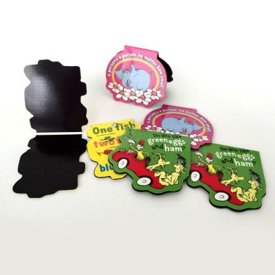 Cina Segnalibri magnetici carini per bambini Regalo magnetico ODM con carta patinata stampata a colori in vendita
