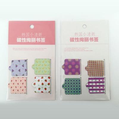 Cina Segnalibri magnetici carini per bambini Regalo magnetico ODM con carta patinata stampata a colori in vendita