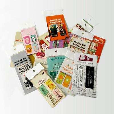 Cina Segnalibri magnetici carini per bambini Regalo magnetico ODM con carta patinata stampata a colori in vendita
