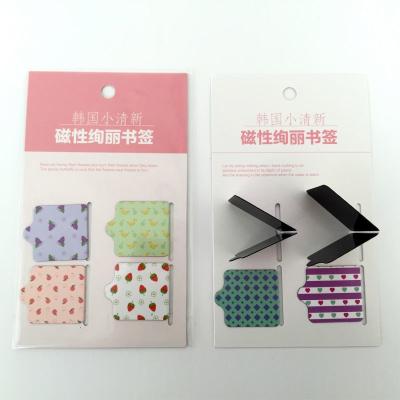 Cina Segnalibri magnetici carini per bambini Regalo magnetico ODM con carta patinata stampata a colori in vendita