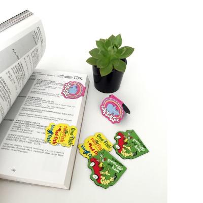 Cina Segnalibri magnetici carini per bambini Regalo magnetico ODM con carta patinata stampata a colori in vendita