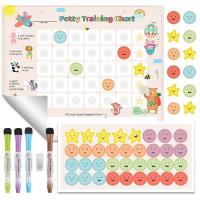 China Rewritable Preschool Reward Chart Educational Behavior Sticker Chart OEM for sale