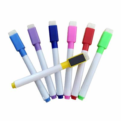 China Uitwisbare whiteboard-markeerstiften Magnetische droog afveegbare fijne punt Te koop
