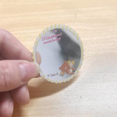 Cina Mini Size Removable Mirror Soft con il regalo ed il ricordo all'ingrosso della colla del silicone in vendita