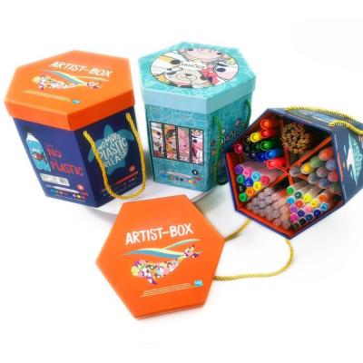 Cina Children Gift Toy Painting Drawing Set Colorful Kids Art Set Eco Friendly in vendita