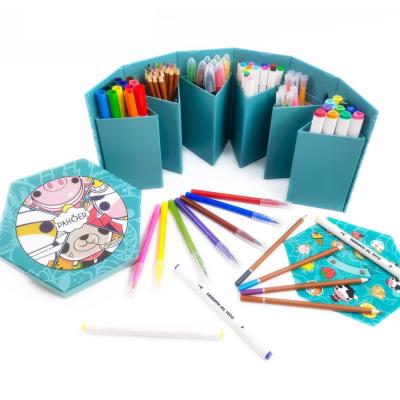 Cina Children Gift Toy Painting Drawing Set Colorful Kids Art Set Eco Friendly in vendita